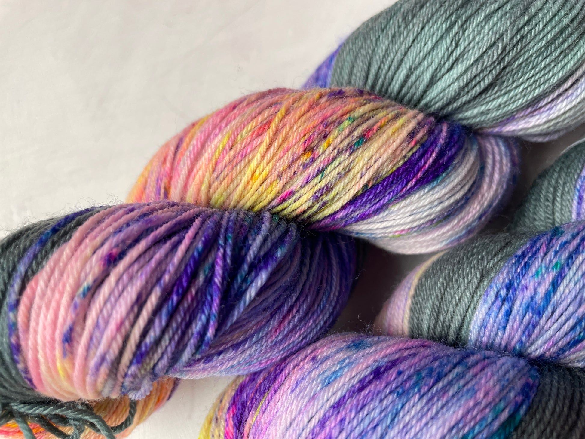 Yarn Potion | Assigned Pooling Long Zip Yarn | 4ply Merino Sock ...