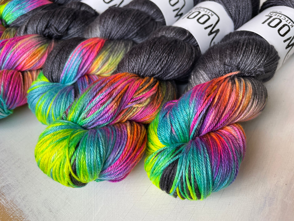 Assigned Pooling | Planned Pooling | Long Zip | 4ply sock yarn ...