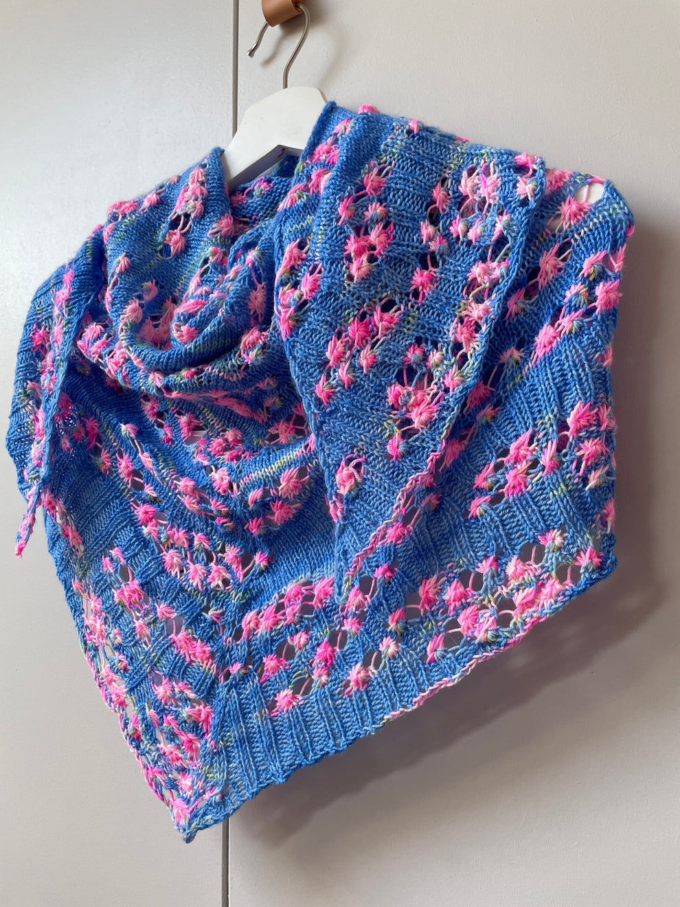 Cherry Blossom Long Zip | Assigned Pooling Yarn | 4ply Merino Sock ...